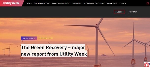 Utility Week: The Green Recovery - World Organization of Building ...